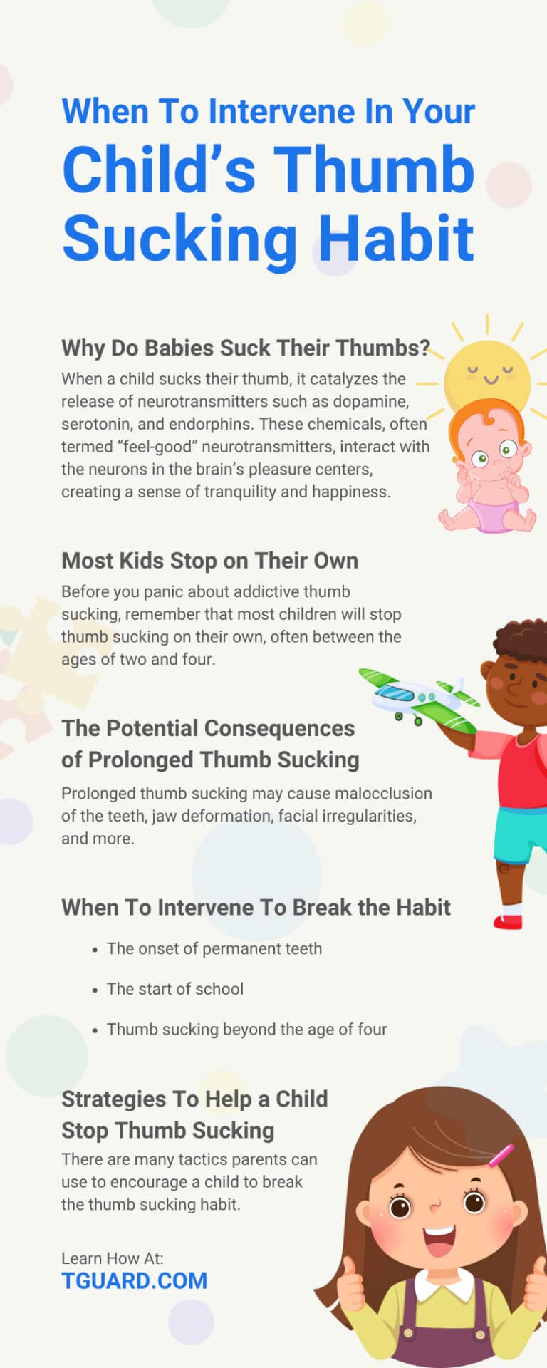 When To Intervene in Your Child’s Thumb Sucking Habit