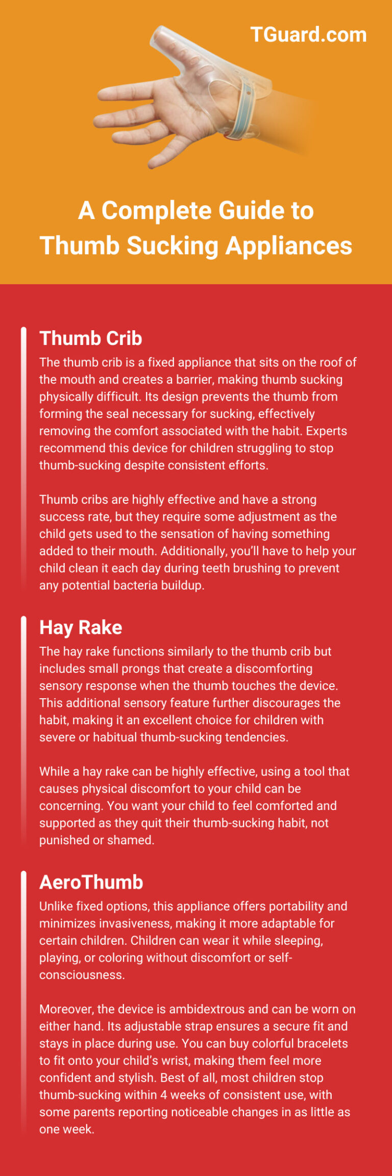 A Complete Guide to Thumb Sucking Appliances | TGuard Blog